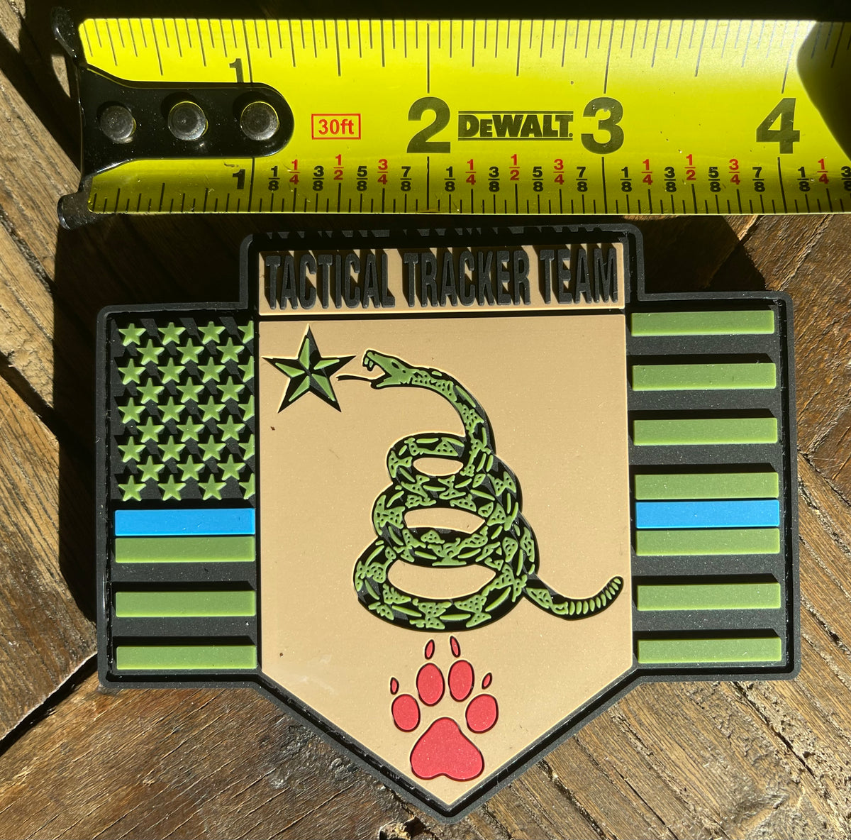 Tracker Team PVC Patch – Georgia K9